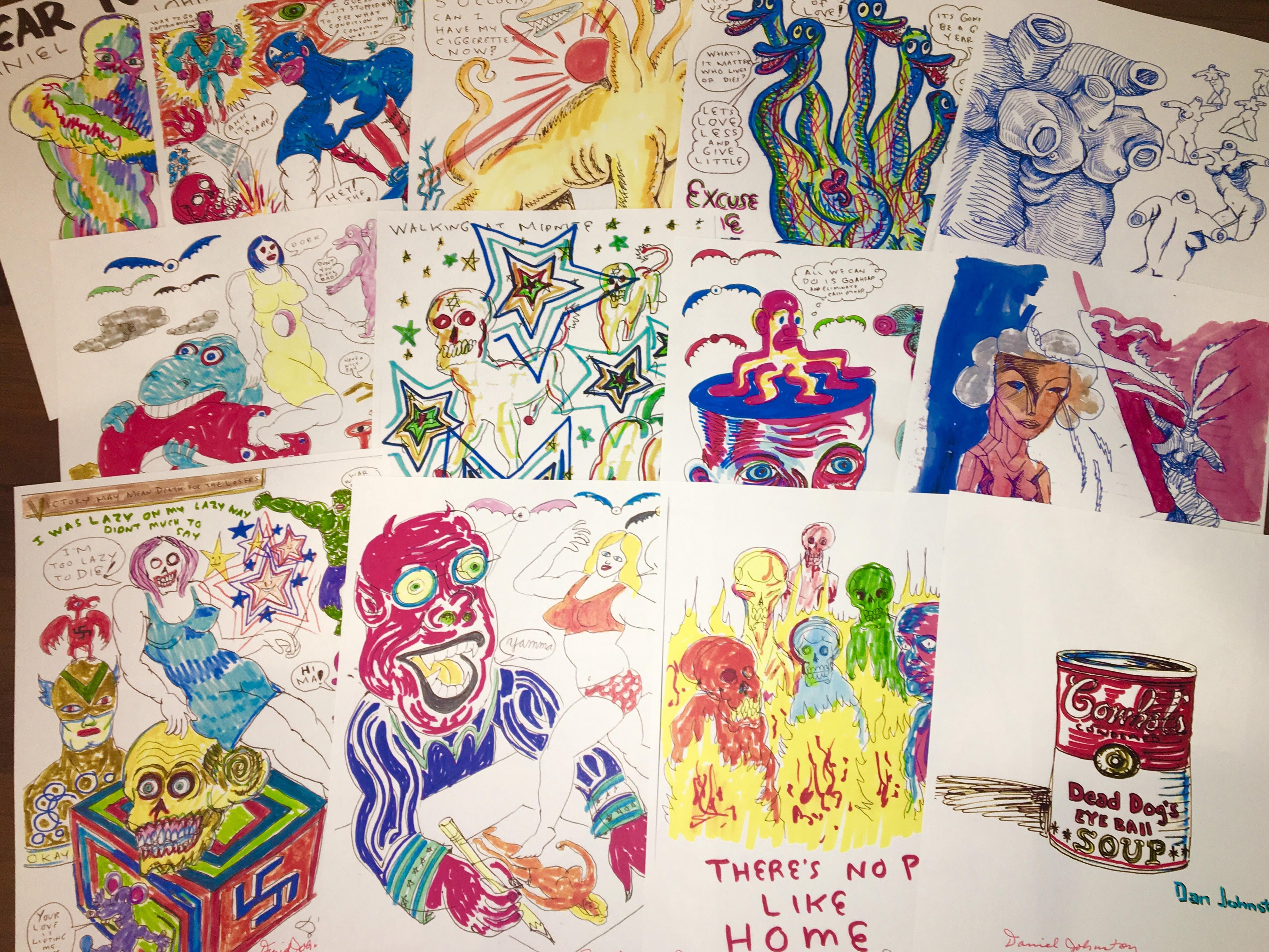 Daniel Johnston Art Prints – Hi How Are You